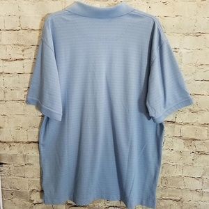 Cutter & Buck | Shirts | Cutter Buck Striped Polo Shirt Short Sleeve ...
